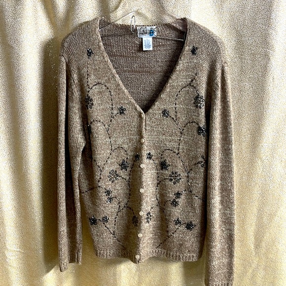 Paul Harris Design | Sweaters | Vintage Paul Harris Design Beaded ...